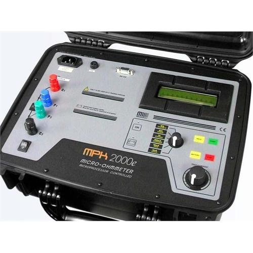 Microhmímetro digital portátil até 10 A Megabras MPK-2000E - Comercial ...